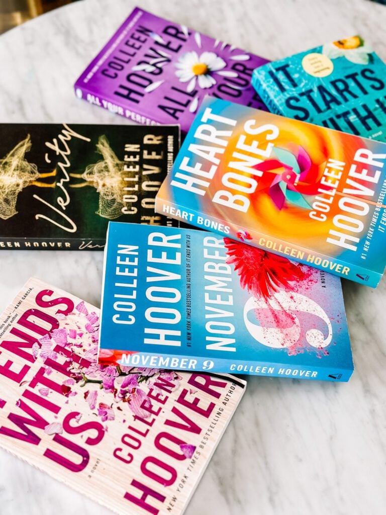 List of Colleen Hoover Books in Order & Ranked