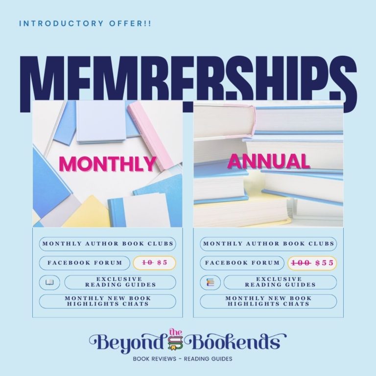 Introducing Beyond the Bookends Book Club Memberships