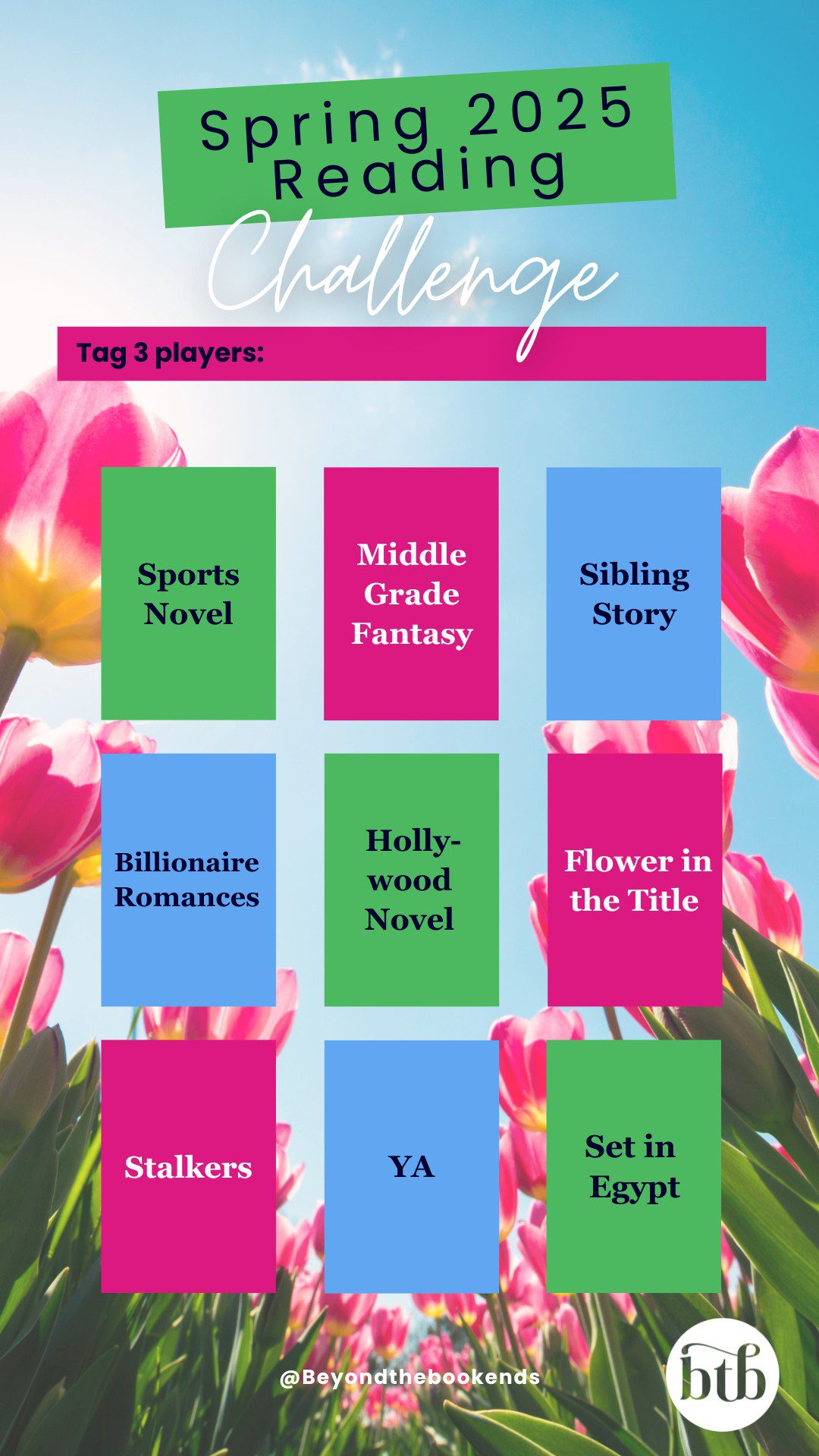 Fun Spring Reading Challenges to Get You Back Into Reading